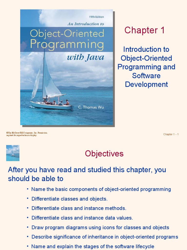 Object Oriented Programming Ch 1 Inheritance Object