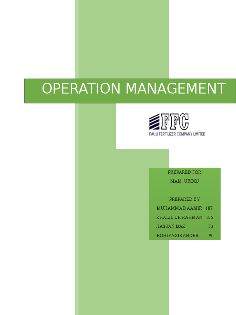 FFC Report | PDF | Strategic Management | Innovation