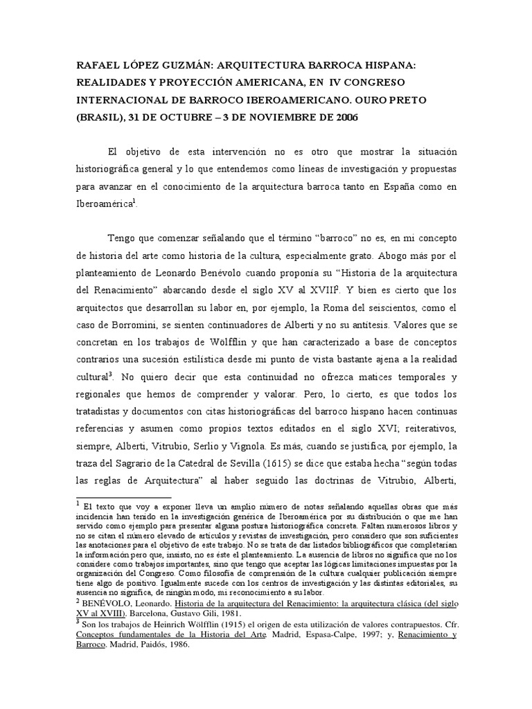 Arquitectura Barroca Hispana | PDF | Santiago de compostela | Barroco