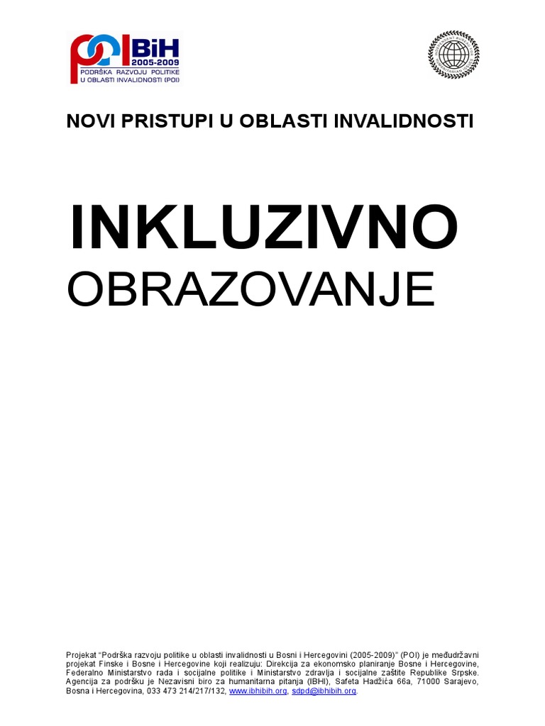 02 Inkluzivno Obrazovanje | PDF