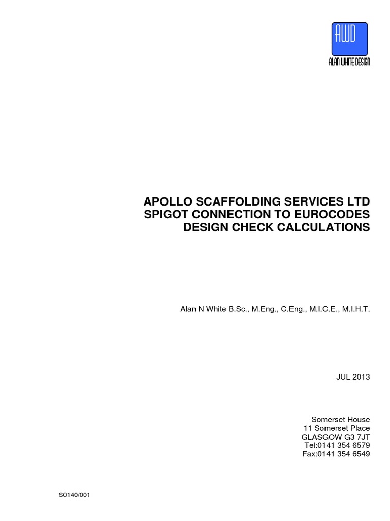 Spigot Connection | PDF | Beam (Structure) | Screw