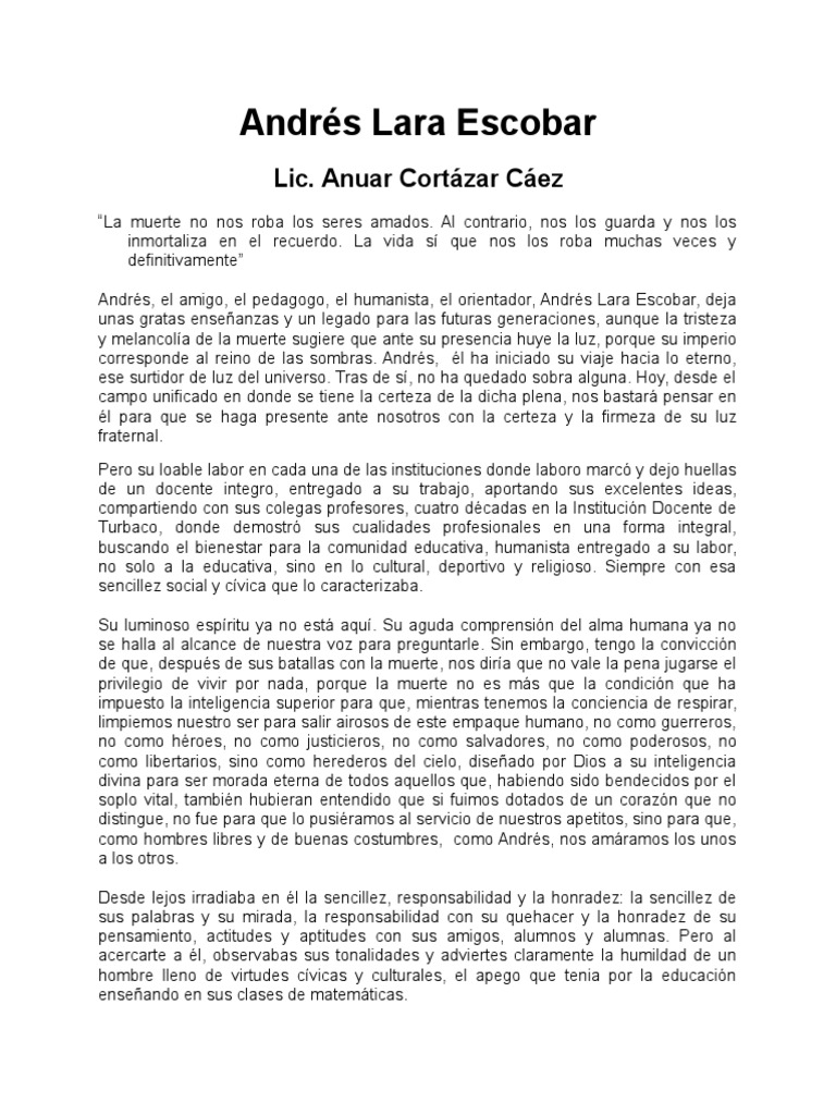 Andrés Lara Escobar Dos | PDF | Science | Ciencia filosófica