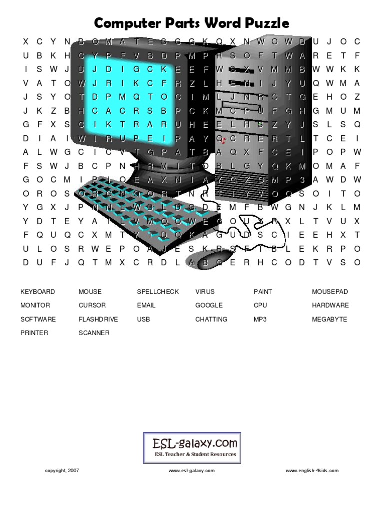 computer-parts-word-puzzle-reas-de-inform-tica-ingenier-a-inform-tica