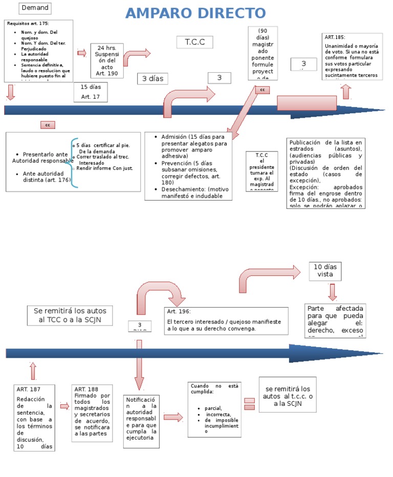 Esquema de Amparo Directo