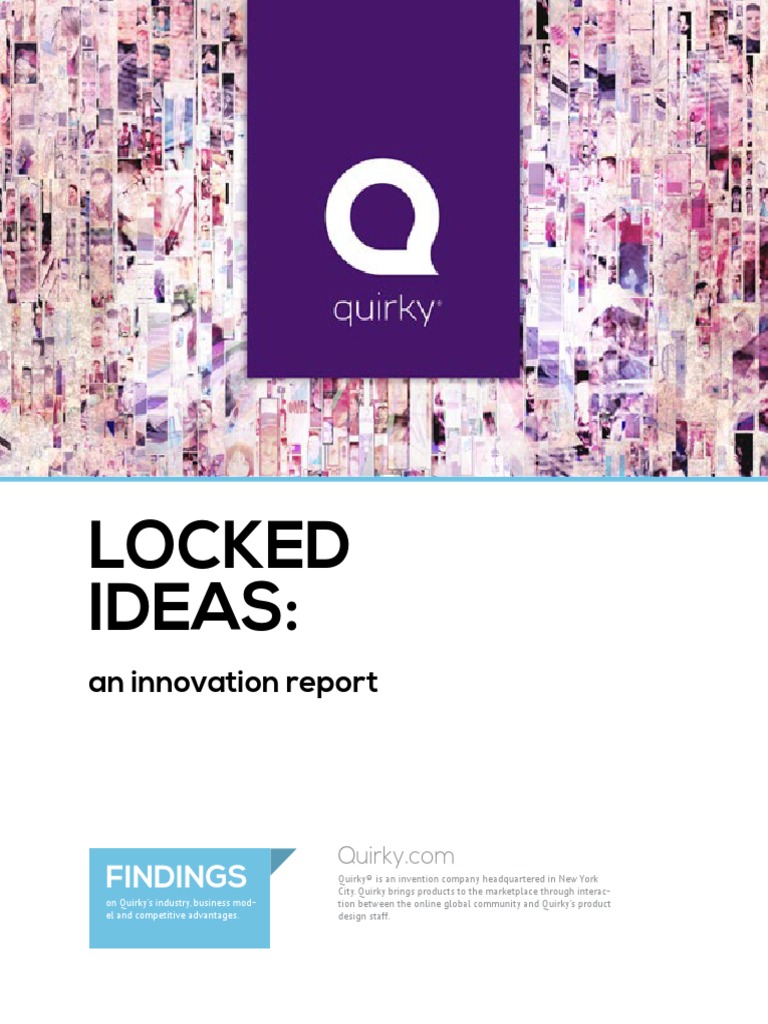 Locked Ideas at Quirky | PDF | Business Model | Innovation
