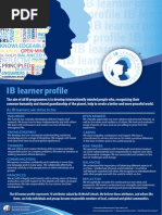 Ib Learner Profile Chart | PDF