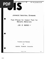 Jis - Z 2201 1998 | PDF