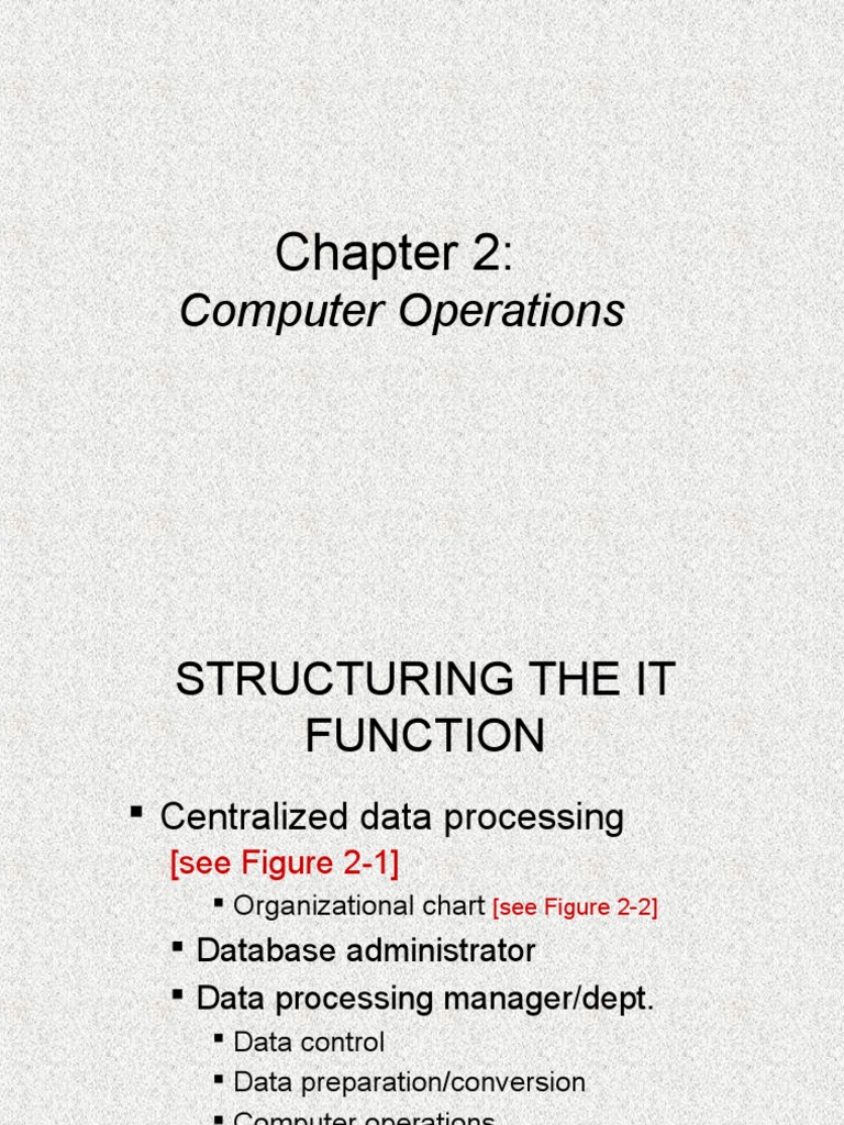 IT AUDIT - Computer Operations | PDF | Backup | Password