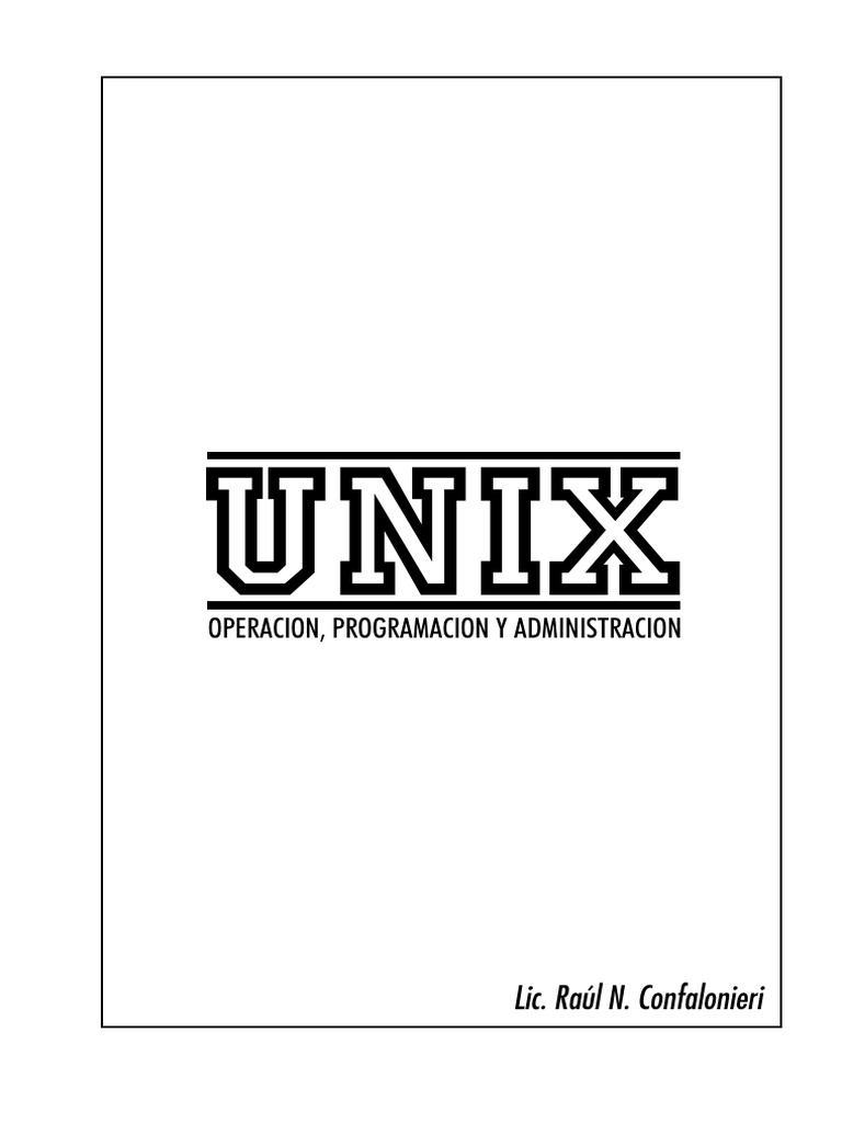 Manual de Unix | PDF | Proceso (Computación) | Unix