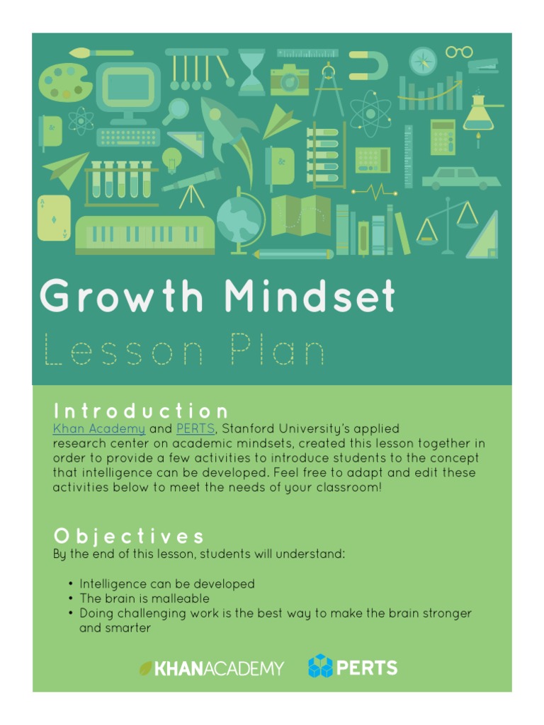 Growth Mindset Introduction | PDF | Mindset | Neuroplasticity