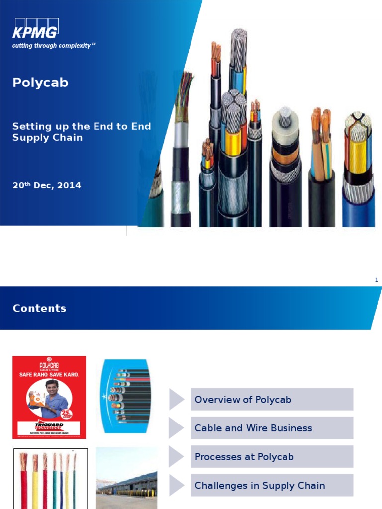 Presentation On KPMG | PDF | Cable | Electrical Wiring