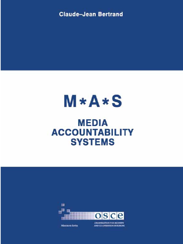Media Accountability Systems Explained | PDF | Journalism | Newspapers
