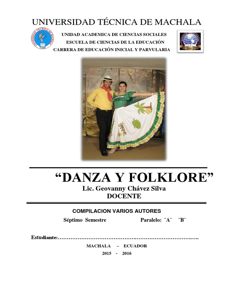 Danza Y Folklore 1 Pdf Pdf Bailes Ritmo