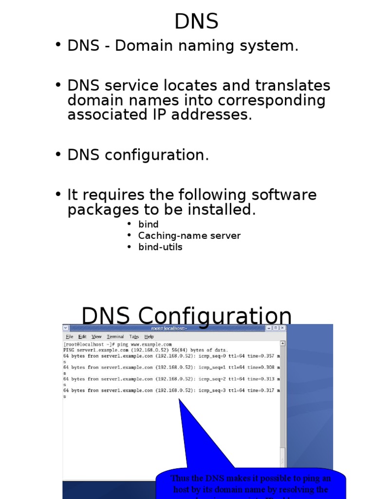 DNS - Domain Naming System. | PDF | Domain Name | Directories