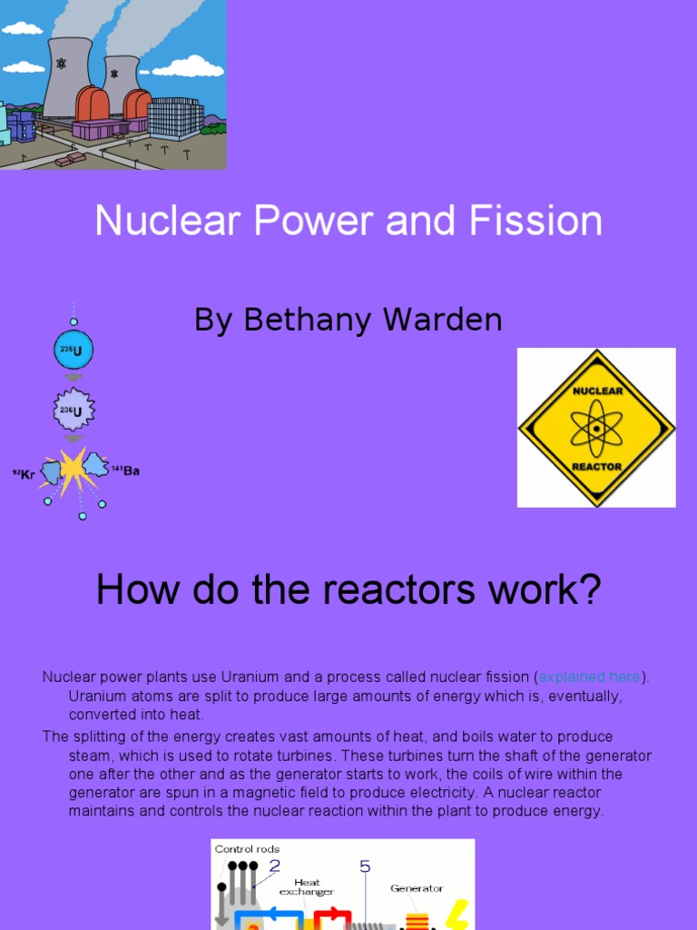 Understanding Nuclear Power and Fission | PDF | Nuclear Reactor ...