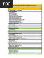 Workover Drilling Rig Inspection Checklist | PDF | Technology & Engineering