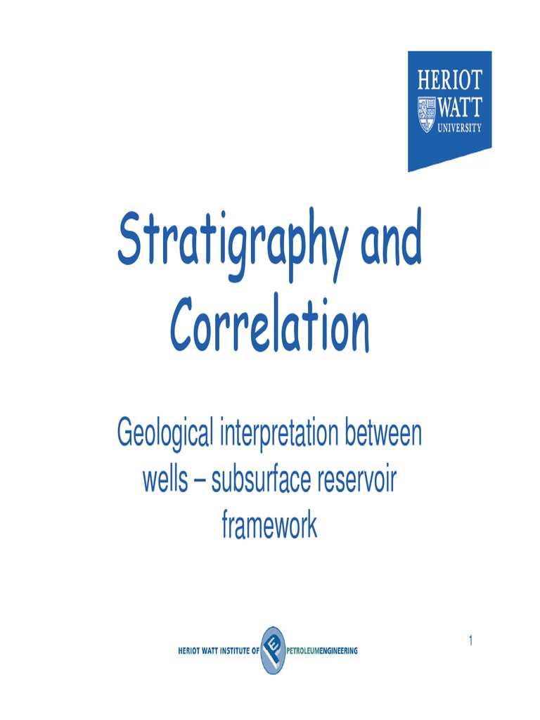 Understanding Stratigraphic Correlation | PDF | Stratigraphy | River Delta