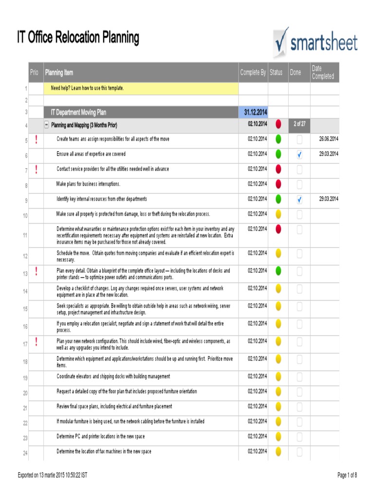 IT Office Relocation Planning | Telephone | Computer Network