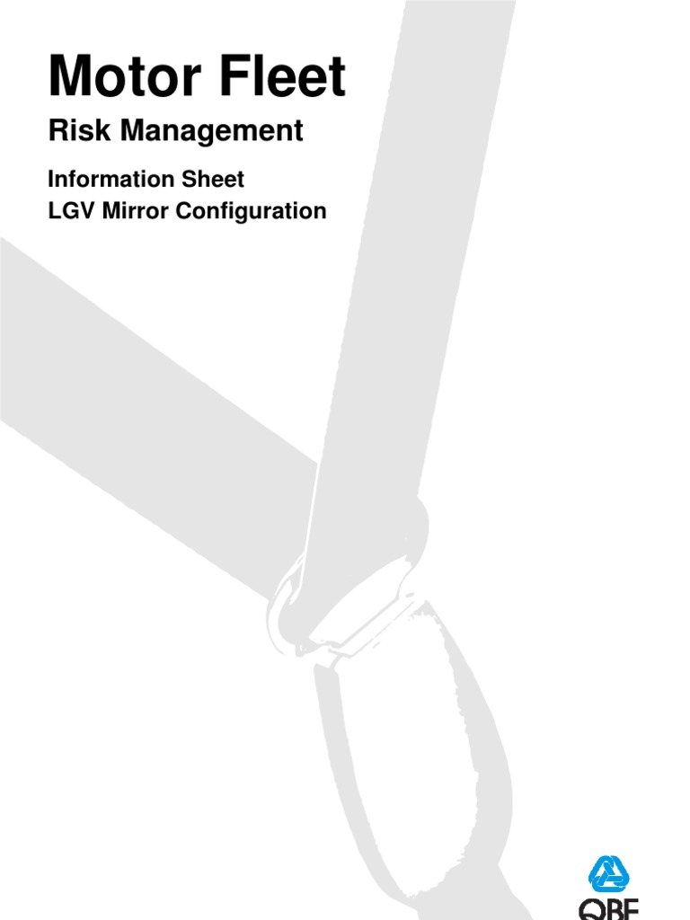 QBE Motor MFRM Information Sheet LGV Mirror Configuration | PDF ...