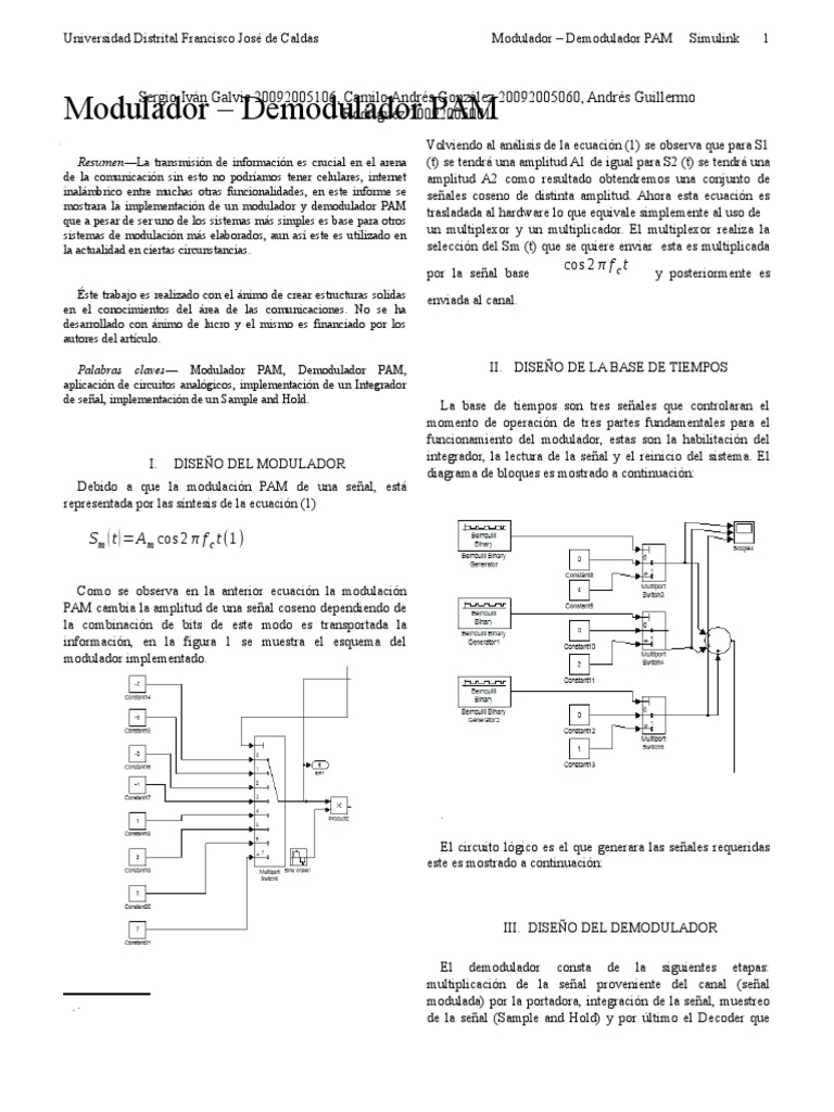 PAM Simulink 22 | PDF