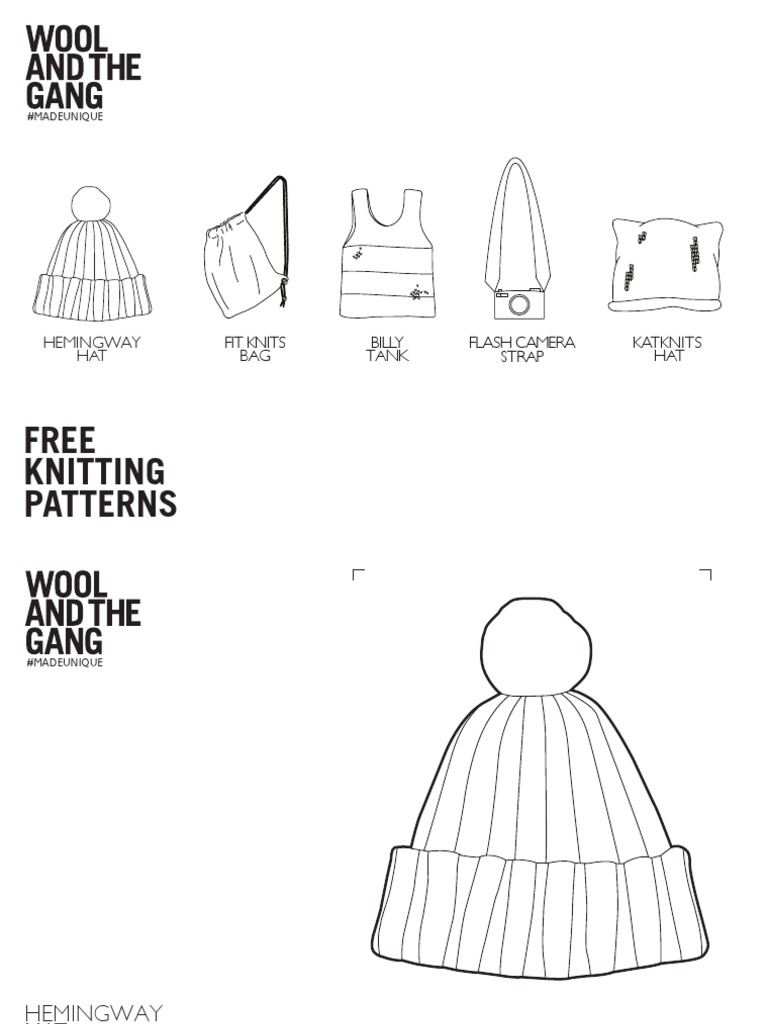Knitting Patterns | PDF | Basic Knitted Fabrics | Knitting