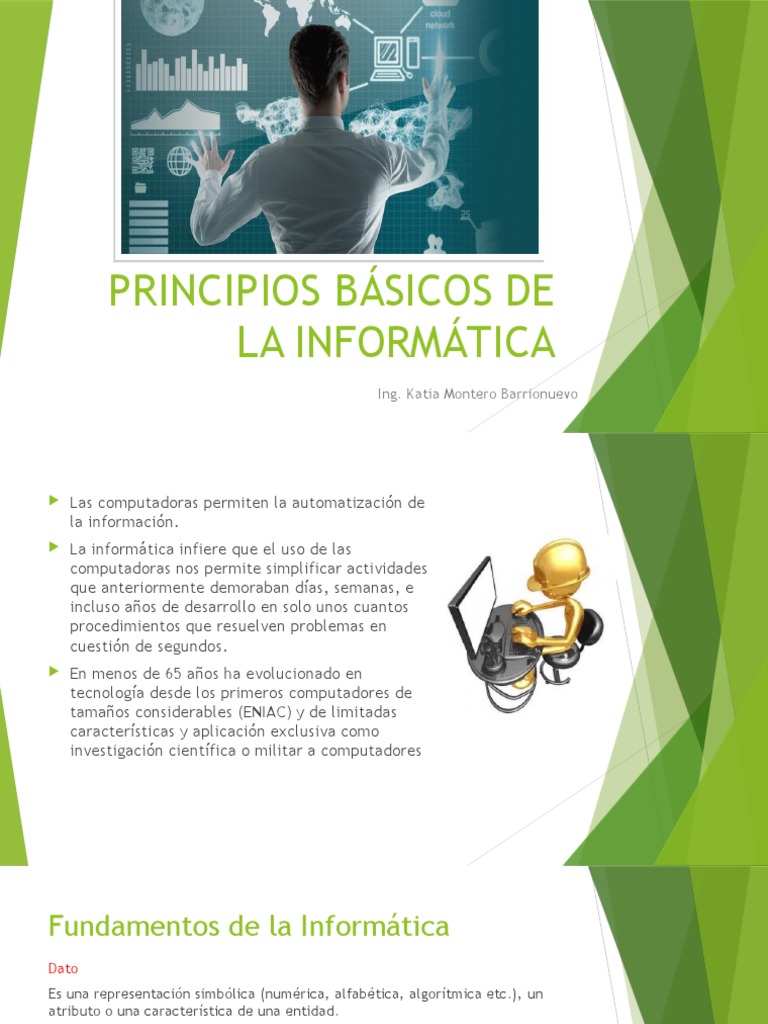 Principios Básicos de La Informática | Sistema operativo | Informática