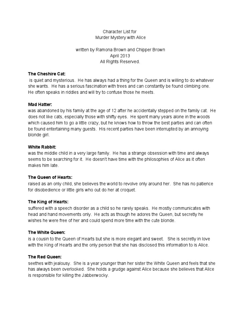 Murder Mystery | Victorian Novels | Works