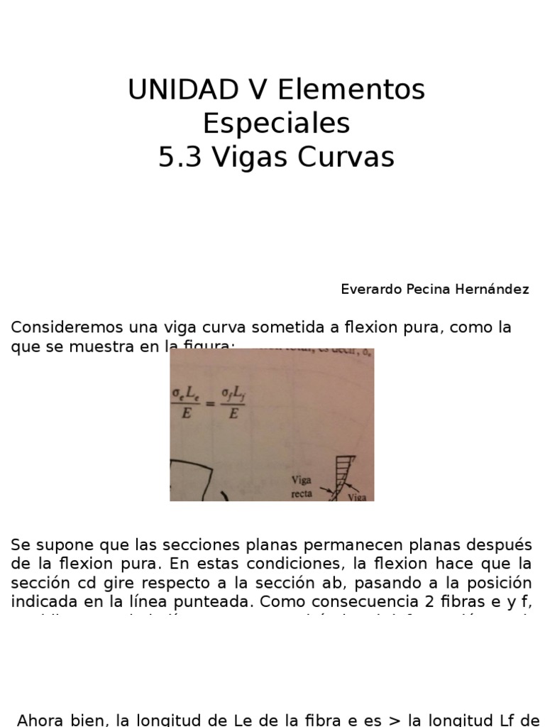 Vigas Curvas | PDF | Integral | Ecuaciones