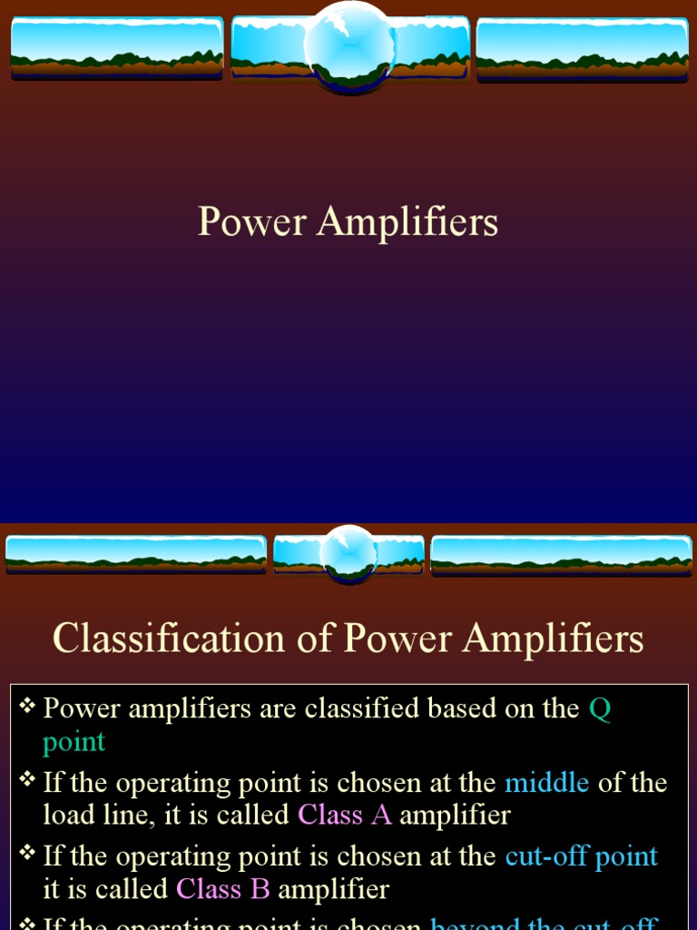 Large Signal Amplifiers | PDF | Amplifier | Bipolar Junction Transistor
