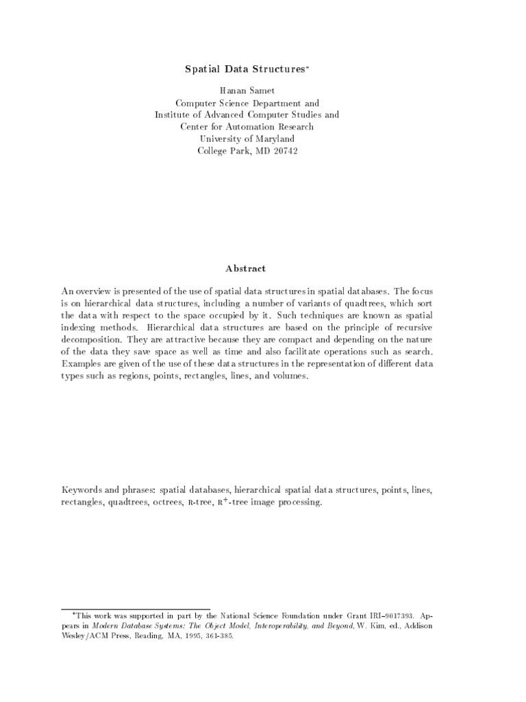 This Work Was Supported in Part by The National Science Foundation ...