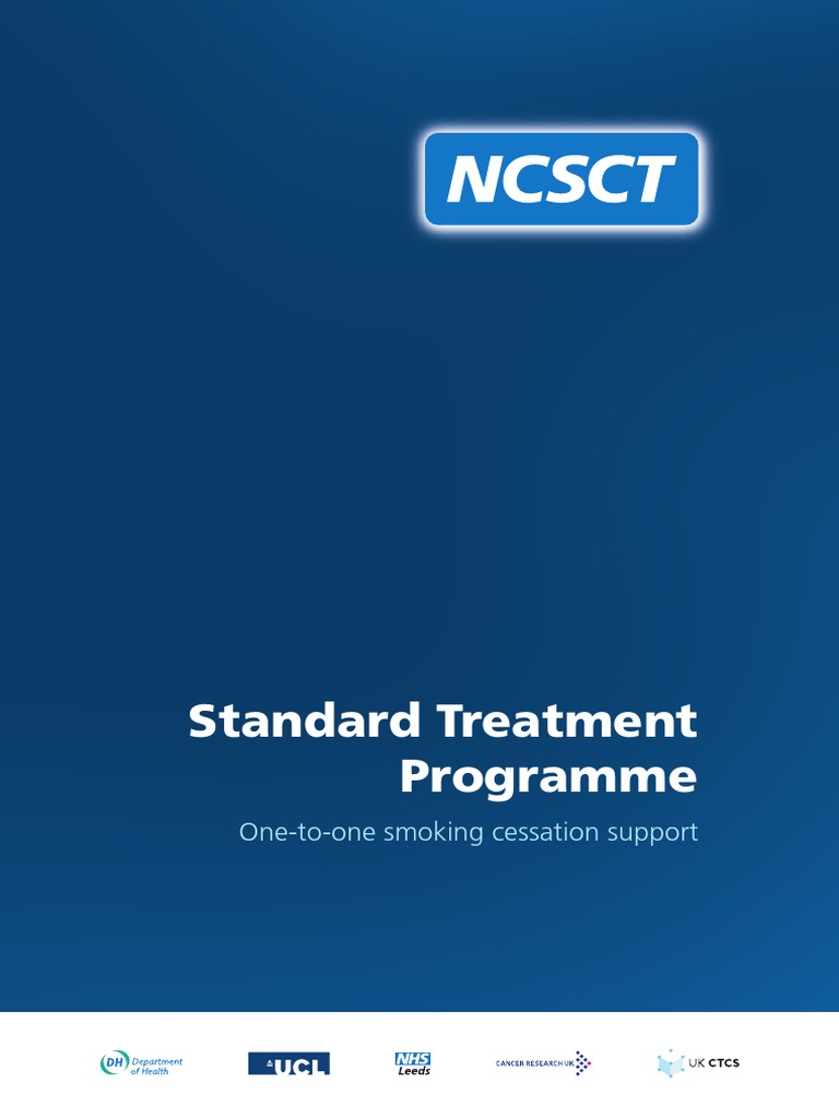 NCSCT STP 2012 | PDF | Smoking Cessation | Nicotine