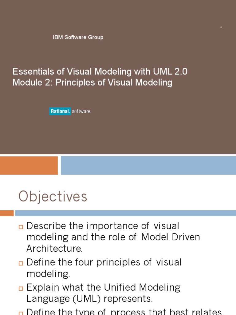 APSI-05 - ISAD-IBM-PrinciplesVM PDF | PDF | Unified Modeling Language | Systems Engineering