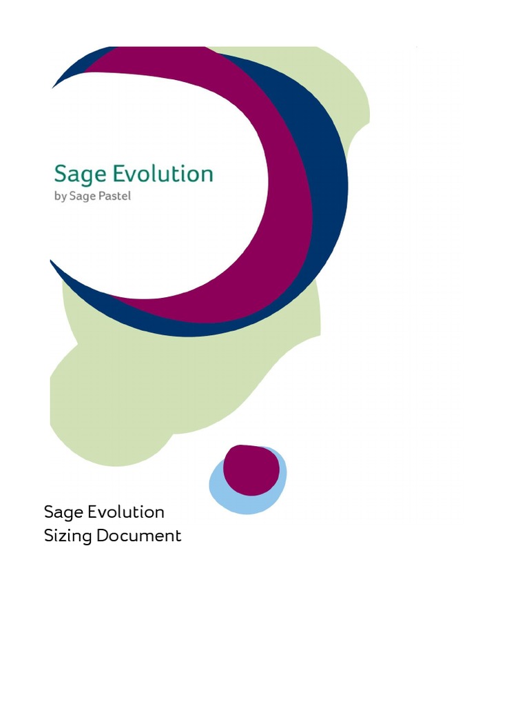 EVO01.2 - Sage Evolution Sizing Document V1 4 | PDF | Databases | Hard ...