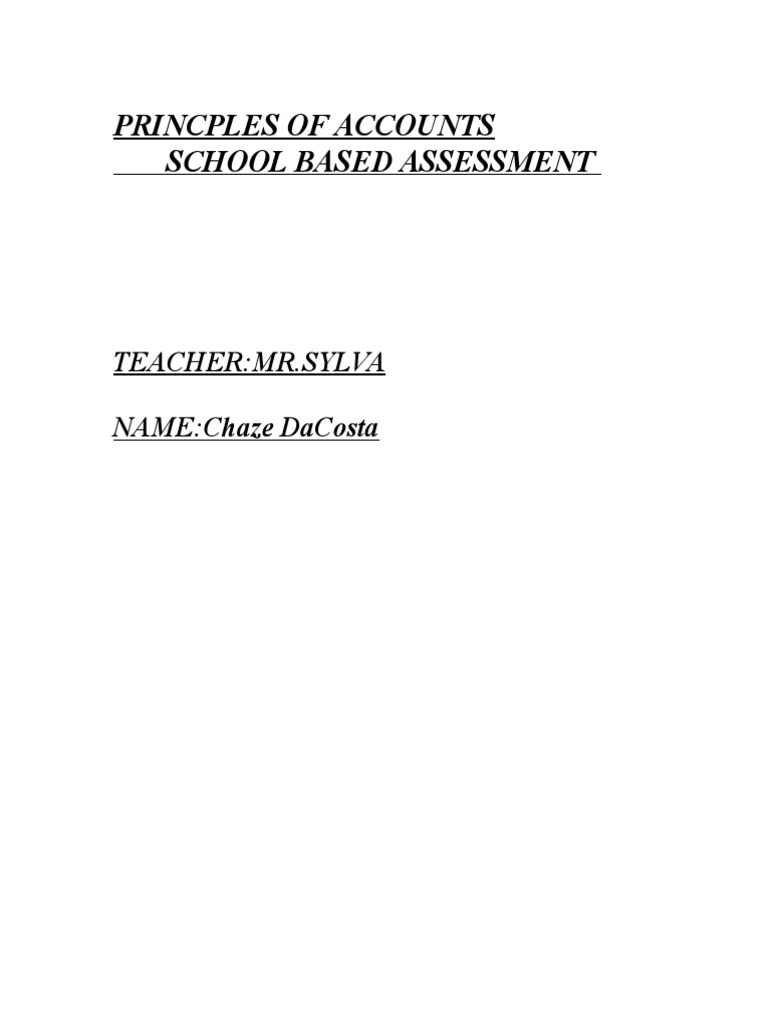 Poa Sba | PDF | Debits And Credits | Expense