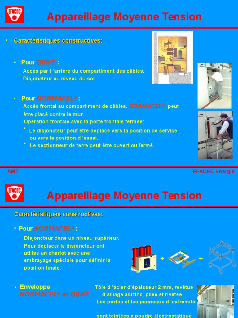 Caractéristique Normacel Et Qbn7 | PDF