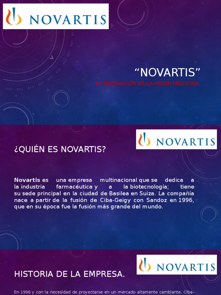 Novartis | PDF | Novartis | Farmacéutico