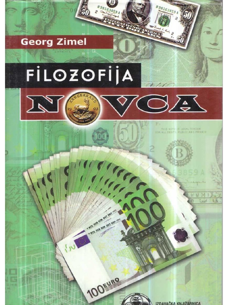 Georg Zimel - Filozofija Novca | PDF
