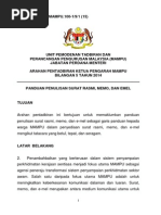 Contoh Format Surat Rasmi | PDF