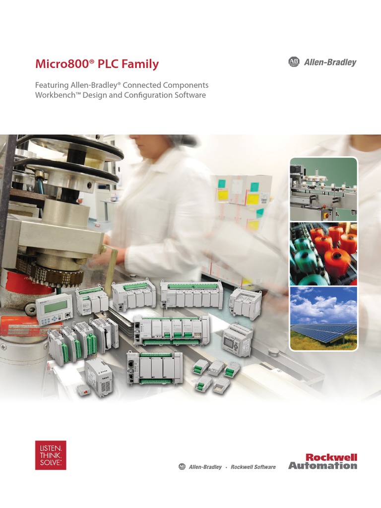 Micro800 PLC Systems | PDF | Programmable Logic Controller | Embedded ...