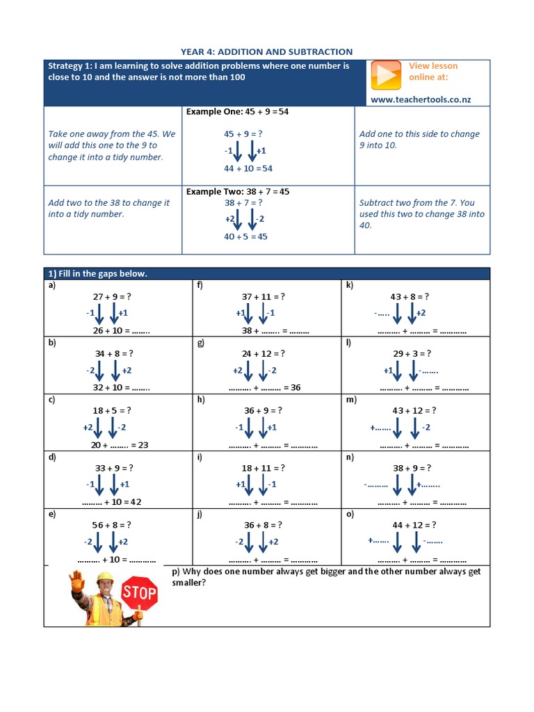 Year 7 Addition and Subtraction | PDF | Teaching Methods & Materials | Art