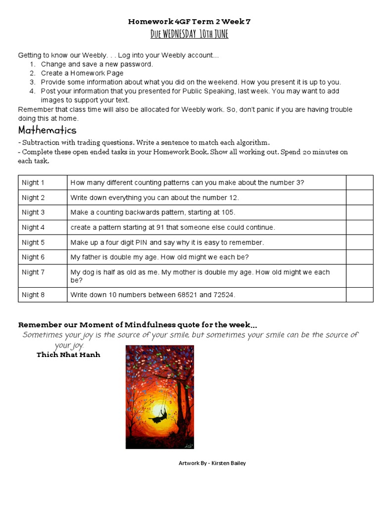 Week 7 Homework Assignments Guide | PDF | Home & Garden
