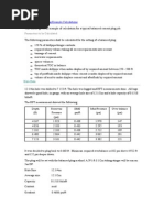 Balanced Cement Plug Calculation | PDF | Volume | Casing (Borehole)