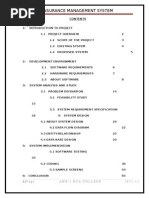 EMPLOYEE LEAVE MANAGEMENT SYSTEM PROJECT REPORT | PDF | Input/Output ...