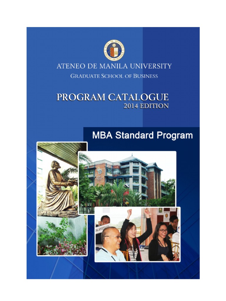 Mba Standard Program 2014 | PDF | Strategic Management | Master Of ...