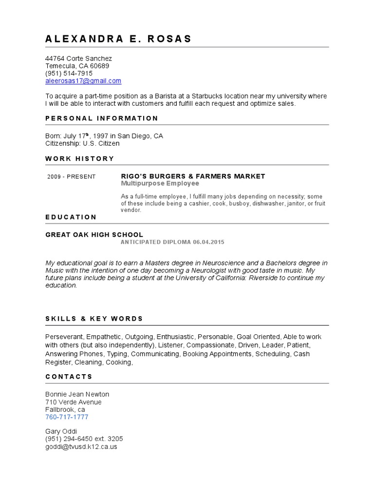Alex Resume | PDF