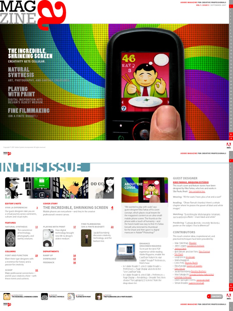 Adobe Magazine Sept 2007 | PDF | Business
