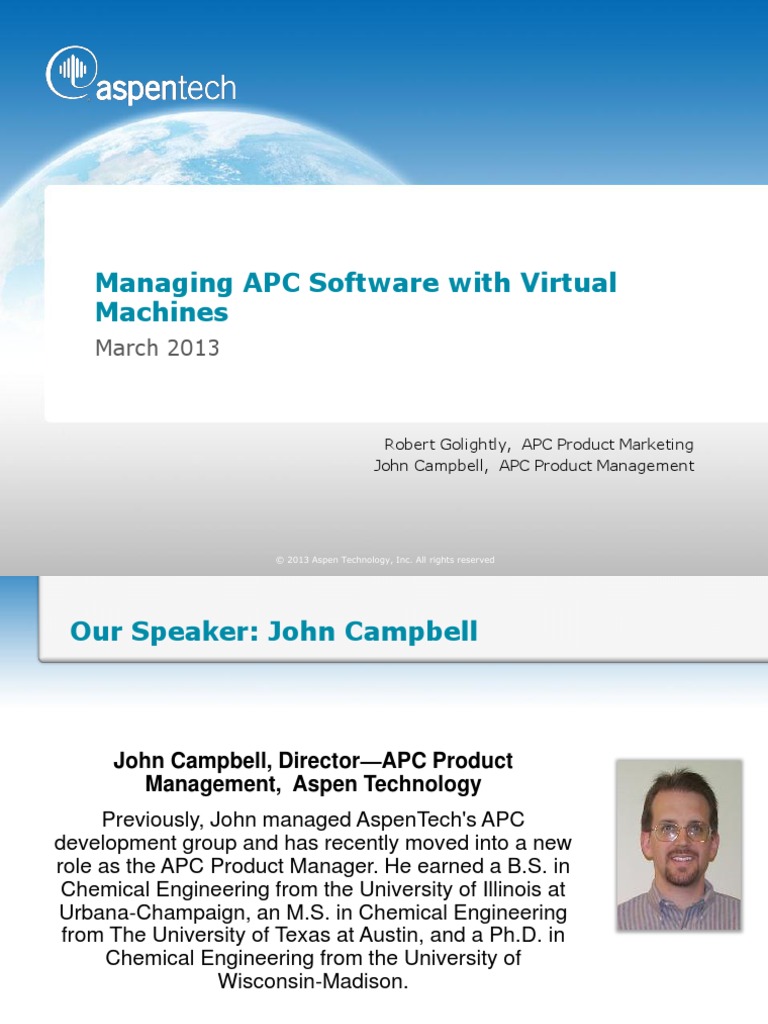Managing APC Software With Virtual | PDF | Virtual Machine | Server ...