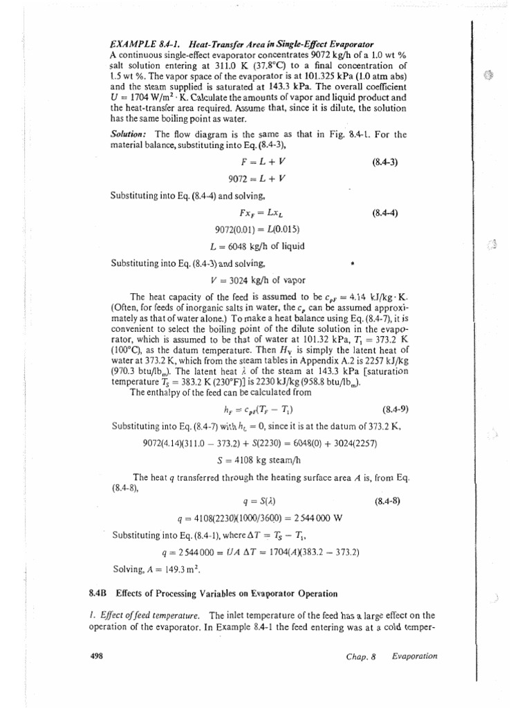 Exercicios Geankoplis | PDF