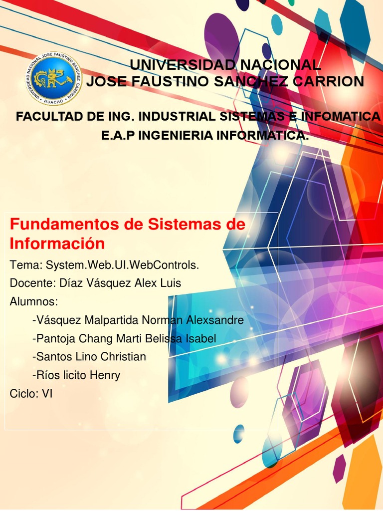 Fundamentos Sistemas Informacion - Controles ASP | PDF | Servidor web | Internet y web