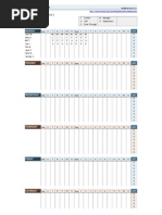 Weekly Shift Schedule Template 2025 | PDF